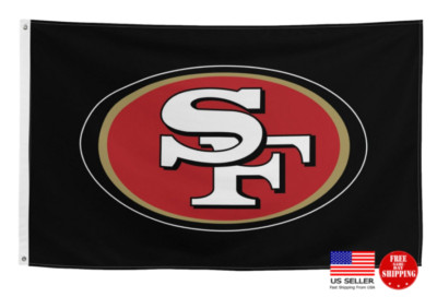 San Francisco 49ers Flag 3x5 Banner 3 X 5 Football New USA Red Niners ...