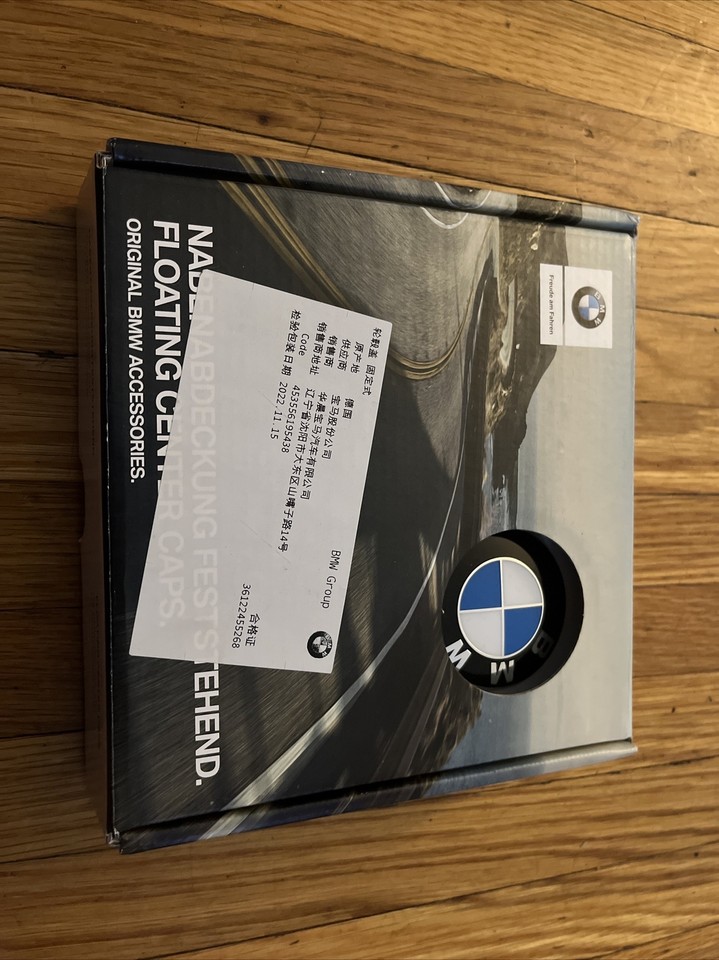 Fast shipping OEM BMW Floating Center Cap 36122455269 36122455268 | eBay
