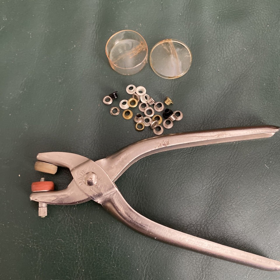 J. Dritz & Sons Button hole, Belt Hole Maker & With Assorted Hole Sizes ...