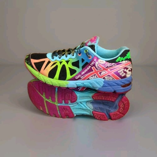 Women's ASICS Gel-Noosa Tri 9 TN458 Size 6 Multi Color Tennis Shoes | eBay
