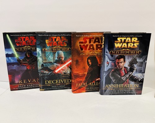 Hardcover Star Wars Old Republic 4 Book Set Complete First Edition | eBay