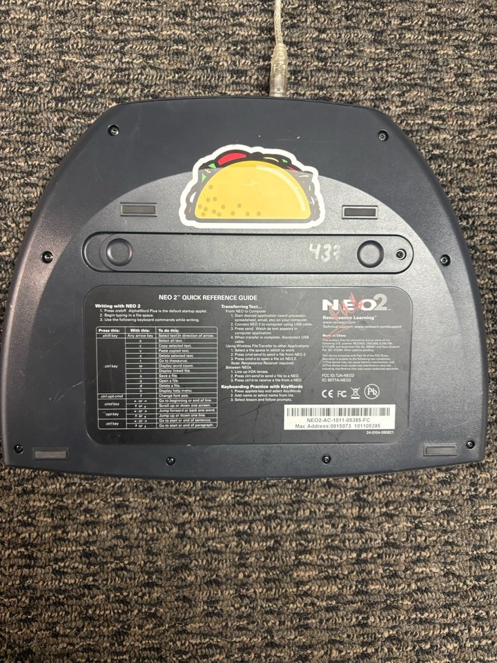 Alphasmart NEO2 Portable Word Processor Tested | eBay