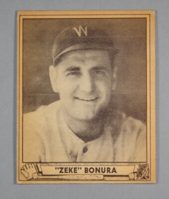 1940 Play Ball #131 Henry “Zeke” Bonura EX | eBay