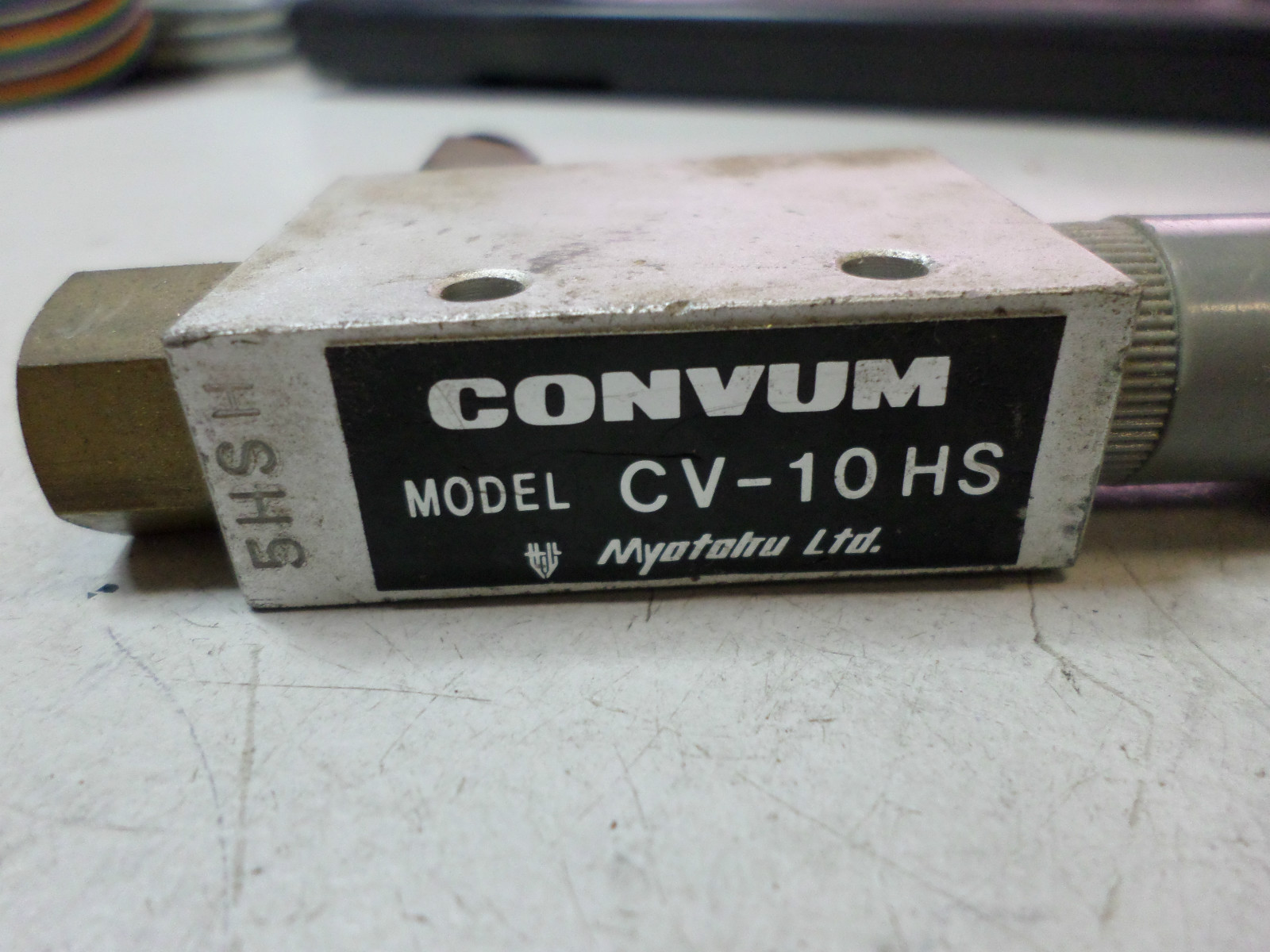 CONVUM VACUUM GENRATER -- MODEL CV-10HS - USED | eBay