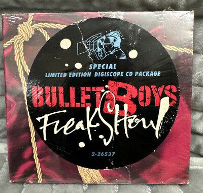 Bulletboys Freakshow 1991 Special Limited Edition Digiscope CD package ...