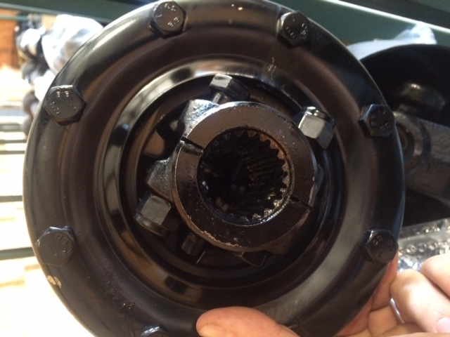 JOHN DEERE MX5 6 REPLACEMENT 6 SPLINE PTO SHAFT W/ 4 DISC 21 SPLINE ...