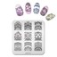 KADS Stamping Plates Flower Nail Art Stamping Template Image Manicure ...
