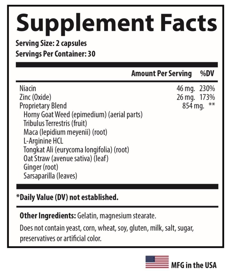 Animale Pills - Animale Male Support Supplement - 60 Capsules | eBay