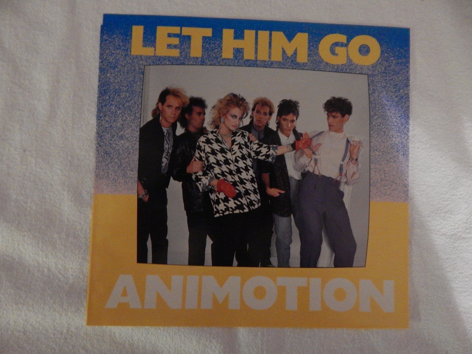 ANIMOTION "Let Him Go" PICTURE SLEEVE! NEW! NICEST COPY ON eBAY! | eBay