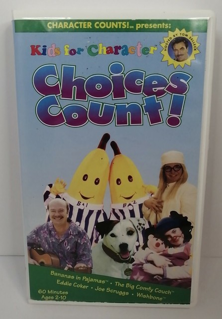 Kids for Character: Choices Count (VHS, 1997) for sale online | eBay