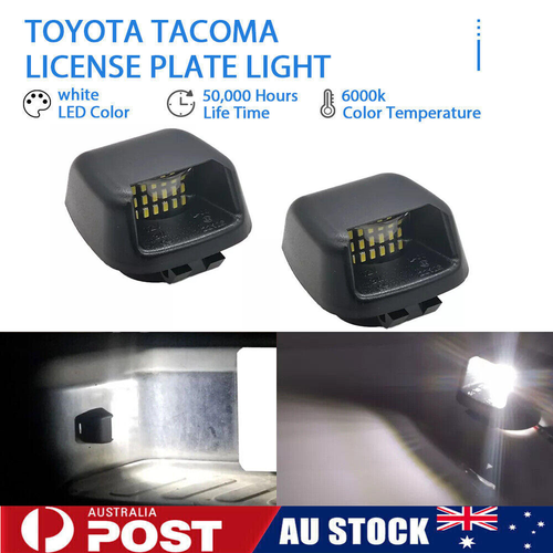 2 x License LED Number Plate Lights For Nissan Navara D40 2005-2016 ...