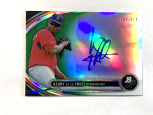 2013 Bowman Platinum - Autographed Prospects Keury De La Cruz #BPAP-KD ...