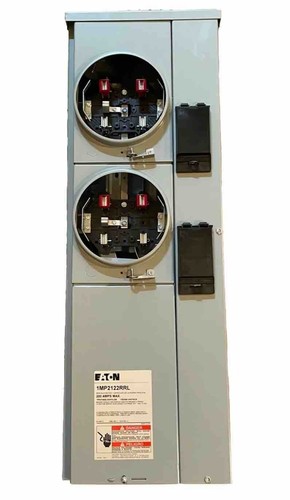 Eaton 2 Gang 2 Meter Socket 125A 1MP2122RRL | eBay