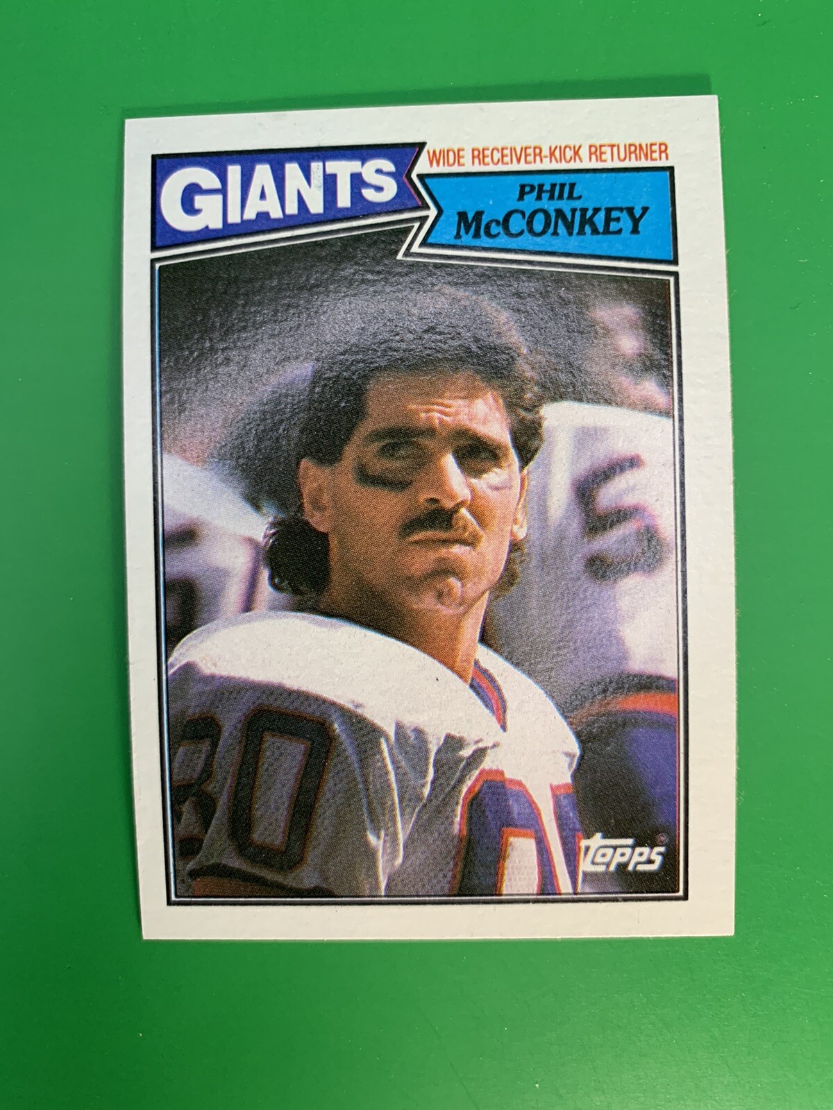 1987 Topps Phil McConkey #16 New York Giants | eBay