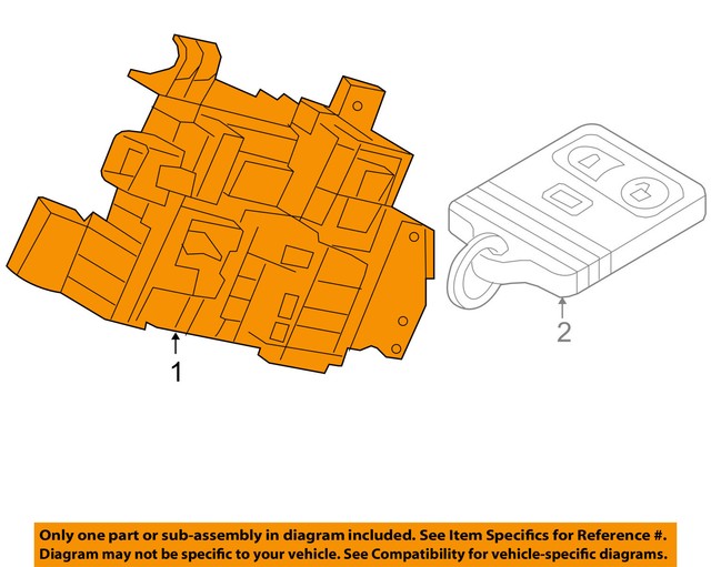 Ford OEM Anti-theft Alarm Control Unit DL3Z15604A Image 1 for sale ...