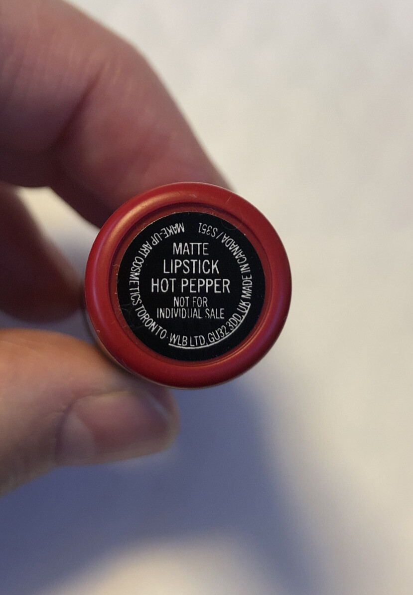 Mac Lipstick Red Pepper