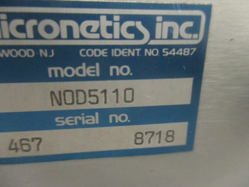 Micronetics Model: NOD 5110 Noise Generator | eBay