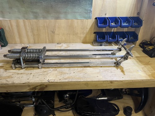 Harley Davidson Chopper AEE Springer Forks Front End. 8 Inch Overs ...