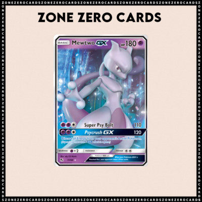 Pokemon TCG - Mewtwo GX 31/68 - Hidden Fates | eBay Australia