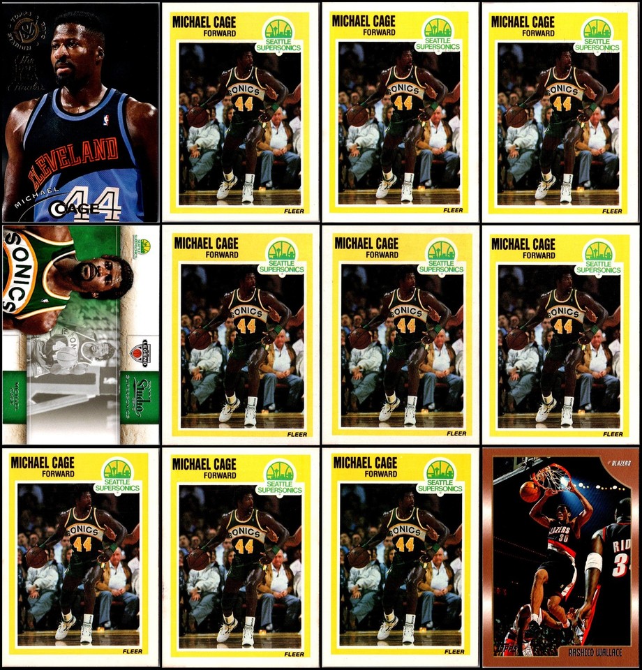 Michael Cage (40) Card Lot - THE ULTIMATE COLLECTOR'S PRIZE – ONLY FOR ...