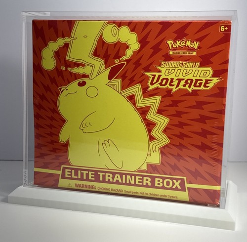 POKEMON ETB SLIDING LID CASE PROTECTOR ELITE TRAINER BOX WITH DISPLAY ...