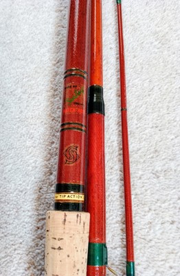 Edgar Sealey Match Rod 13ft Hollow 'Tip Action' Glass Fishing Rod Roach ...