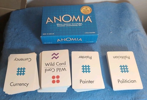 ANOMIA Card Game-Mensa Select 2018- Ages 10 and Up - COMPLETE- Party ...