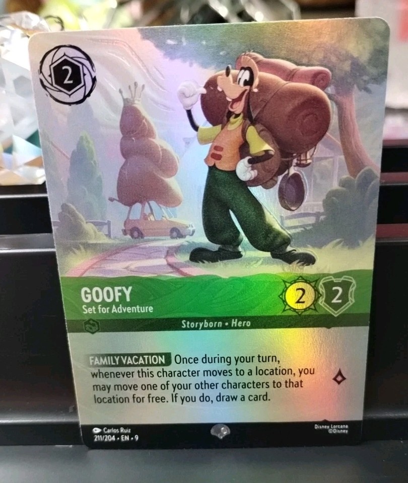 Goofy - Set for Adventure (Epic) 211/204 Fabled Holo | eBay