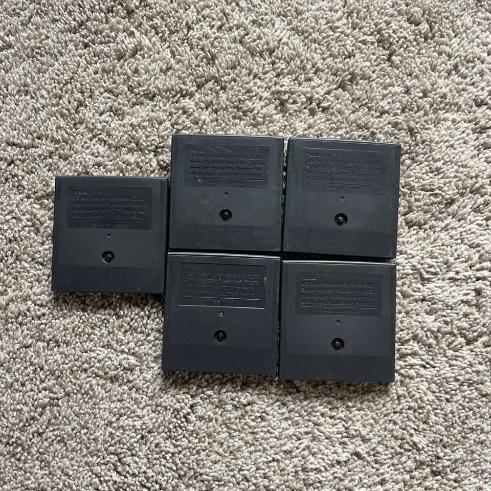 Sega Game Gear Lot of 6 Bundle - Sonic 2, Ecco, GP rider, Major Pro ...