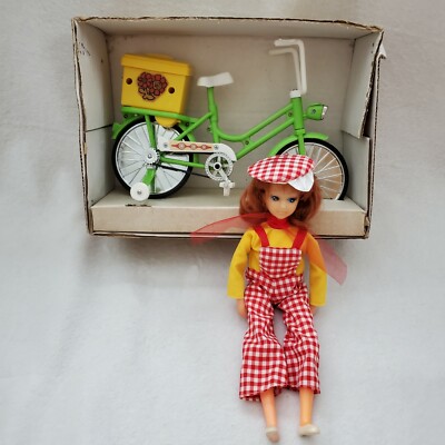 Vintage Lady Christopher Electric Bicycle Rare W/ Box Toy Figurine ...