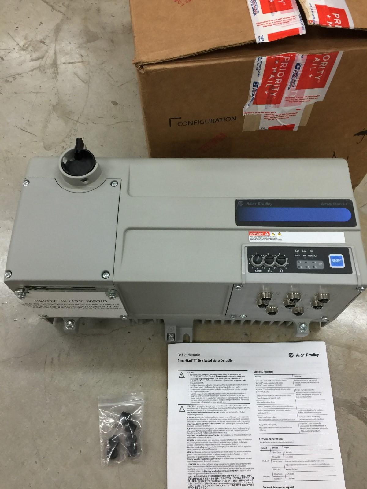 NEW ALLEN-BRADLEY ArmorStart LT ADJUSTABLE FREQUENCY STARTER 294E ...