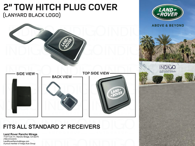 Land Range Rover Sport Velar LR3 LR4 2" Tow Hitch Plug Cover Lanyard ...