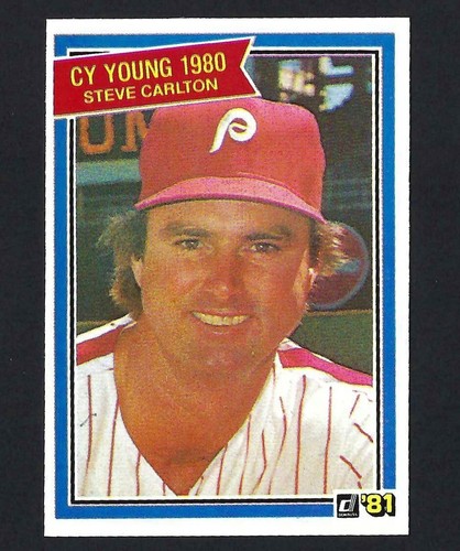 1981 Donruss Steve Carlton #481 Philadelphia Phillies | eBay