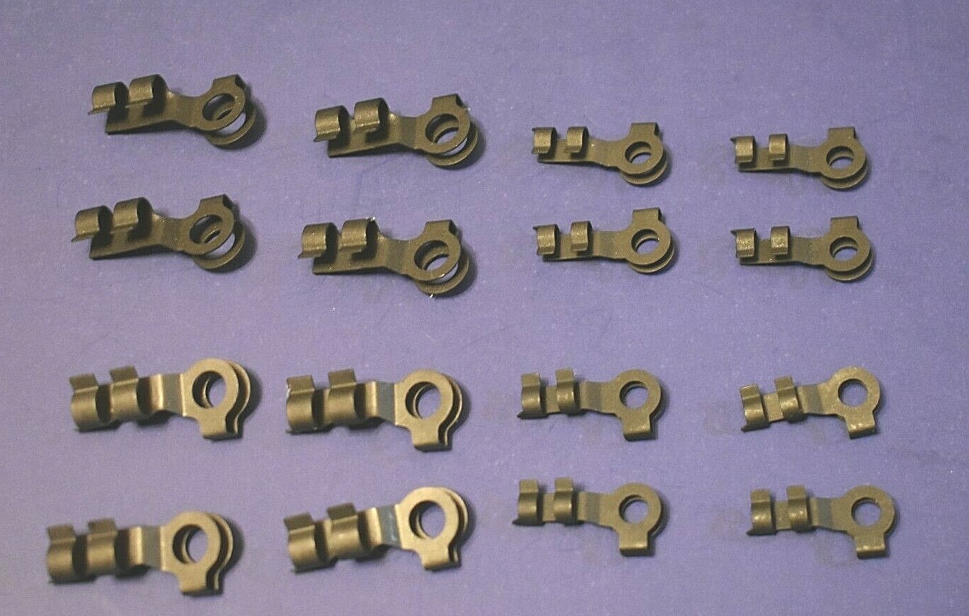 16 THROTTLE ROD CARB LINKAGE CLIPS 3/16" & 1/4" FITS 1950's 1960's CARS ...