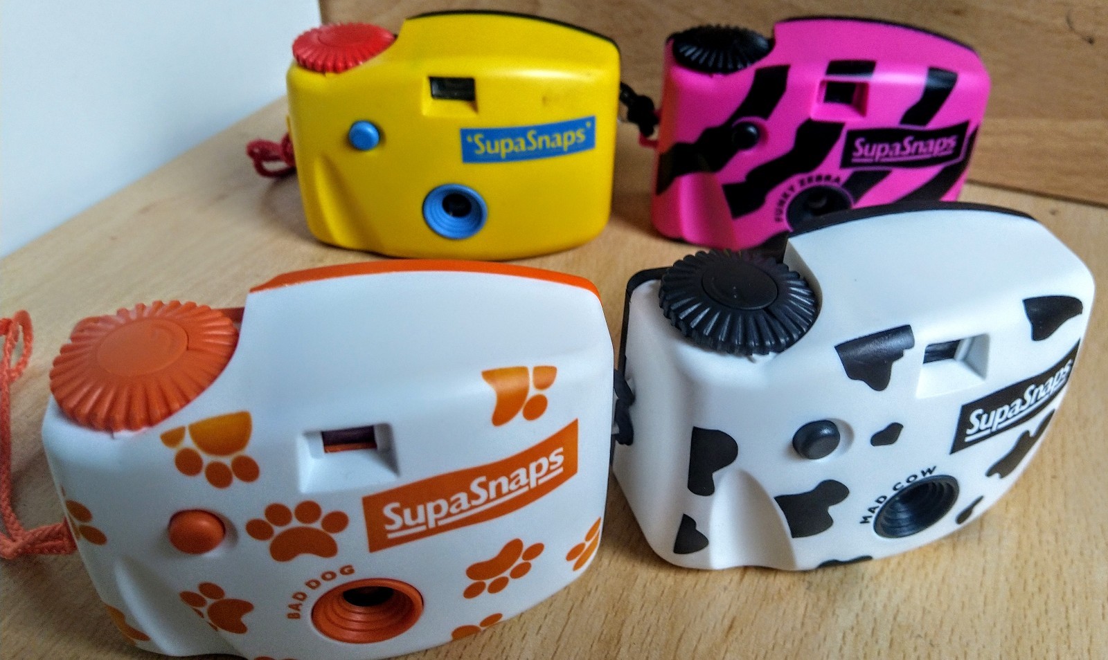 Supasnaps Camera Shop Own Cameras 80s 90s Pink Yellow White Orange ...