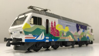 HAG #079-3 Re456 Electric Locomotive "Voralpen Express " (HO scale 1/87 ...