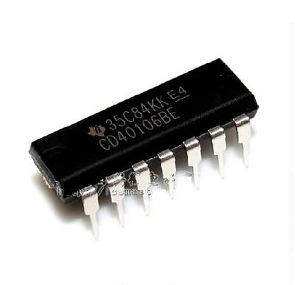 5Pcs CD40106 CD40106BE 40106 Hex Schmitt Trigger sy | eBay