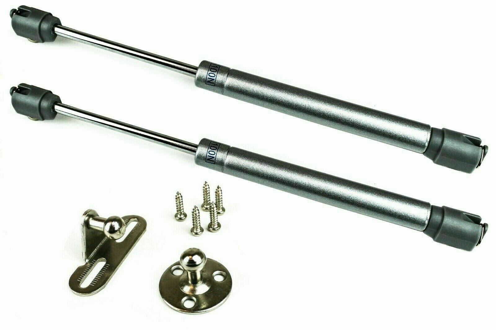 2 Pack Door Hinge Hydraulic Gas Spring Strut Kitchen Cabinet Prop Shock ...