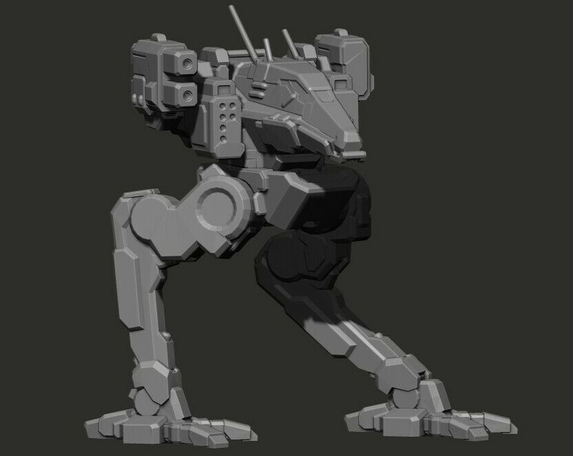 RVN-1X "Raven" - Alternate Battletech Mechwarrior Miniatures | eBay