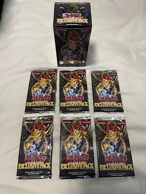 ⭐ 6x Sealed YuGiOh Exclusive Packs 2004 Sphinx Complete 8 Card Set ...
