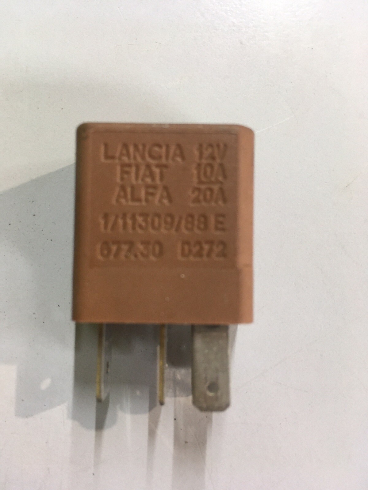 IVECO LANCIA ALFA ROMEO FIAT CONTROL RELAY BROWN GENUINE 11130988E 12V ...