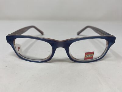Lego Eyeglasses Frame LG-7004 C5 46-17-135 Navy/Crystal Full Rim X219 ...