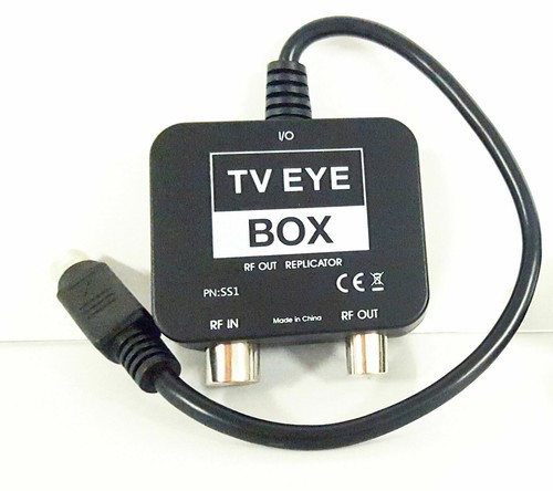 1 x IO-Box TV Link Replicator RF Out Modulator For Sky HD Box Magic Eye ...