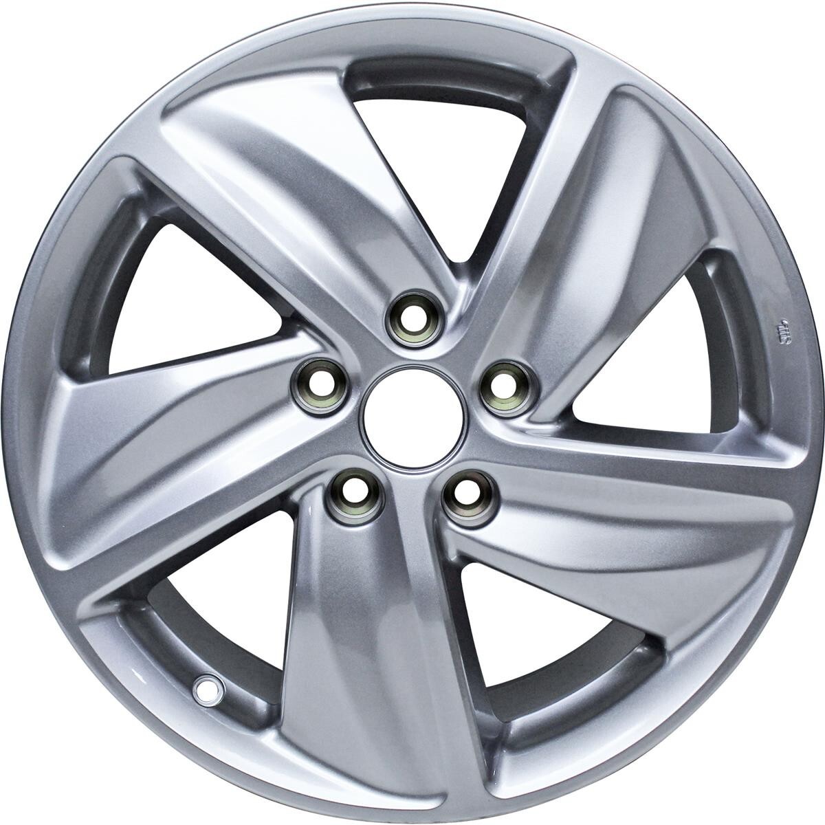 New 17x7.5 Inch Aluminum Wheel Rim 5 Spoke Silver Fits 2019-2020 Honda ...