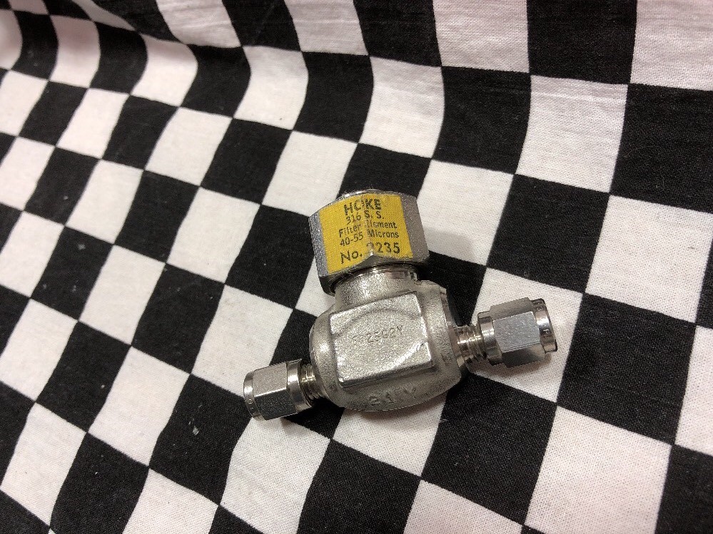 HOKE FILTER REMOVABLE 1/8" 40-55 MICRON 6325G2Y SHIPSAMEDAY BO "B2” for ...