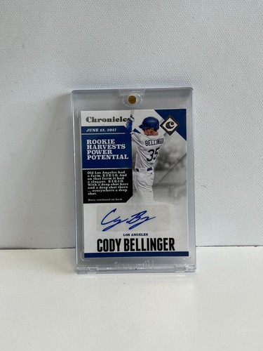 2017 Chronicles Cody Bellinger RC AUTO | eBay