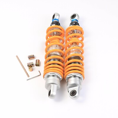 2pcs 330mm 13" inch Rear Back Motorcycle Shock Absorber Suspension Dirt ...