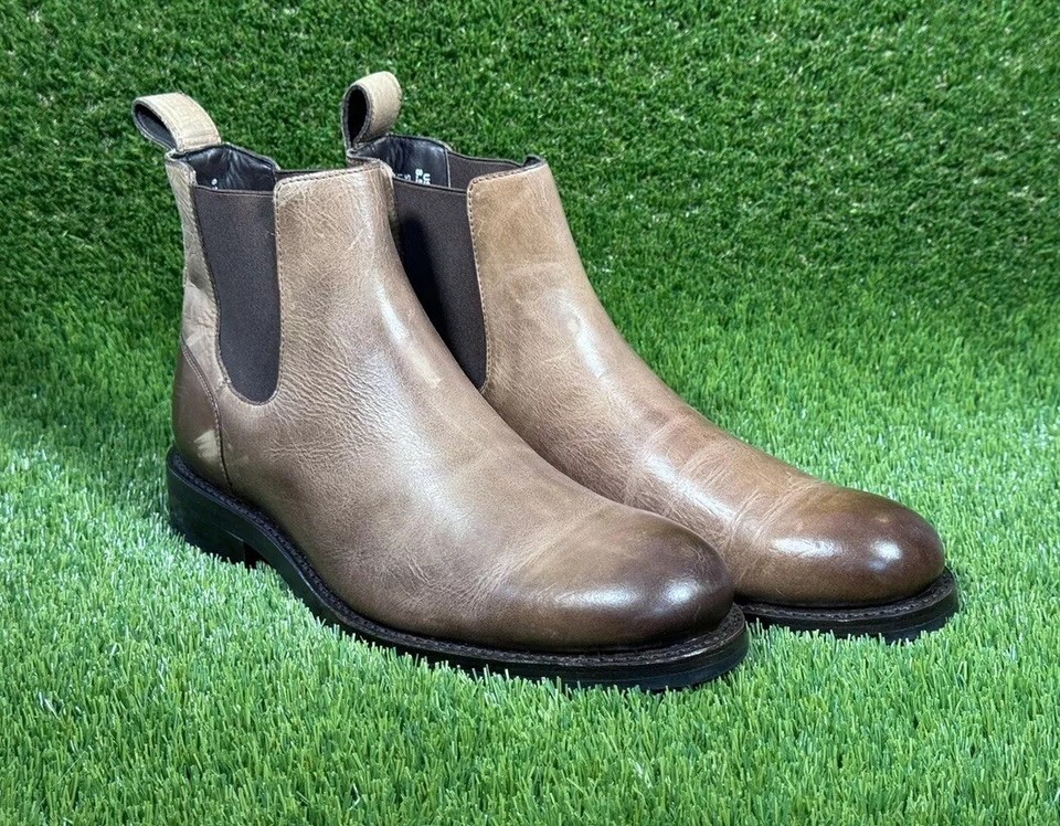 🔥Wolverine BLVD Brown Leather Slip On Chelsea Boots | W990121 | Mens 8. ...