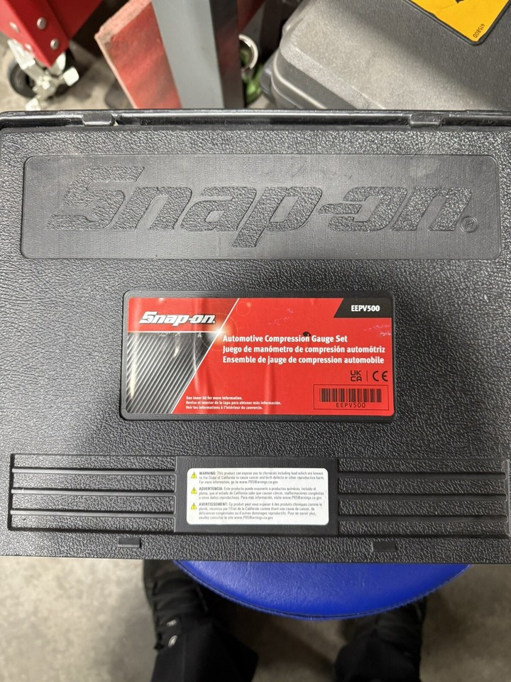 Snap-On MT308L Compression Tester Gauge Set USA | eBay
