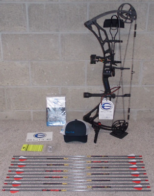 Loaded Elite Embark Bow Package- Black- 50 to 60 lb Draw Weight 28 ...